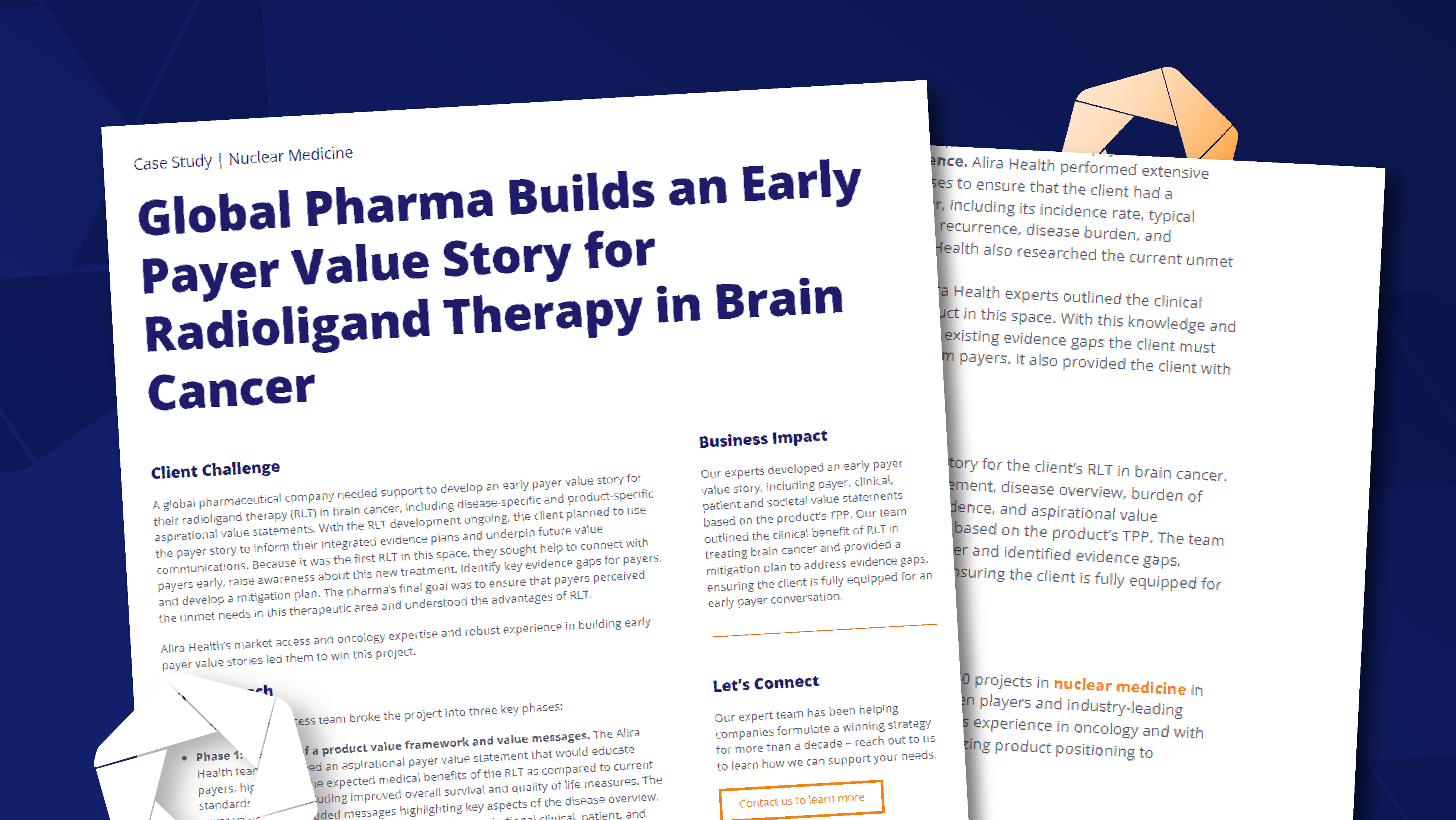 Pharma Builds Early Payer Value Story for RLT in Brain Cancer | Alira ...