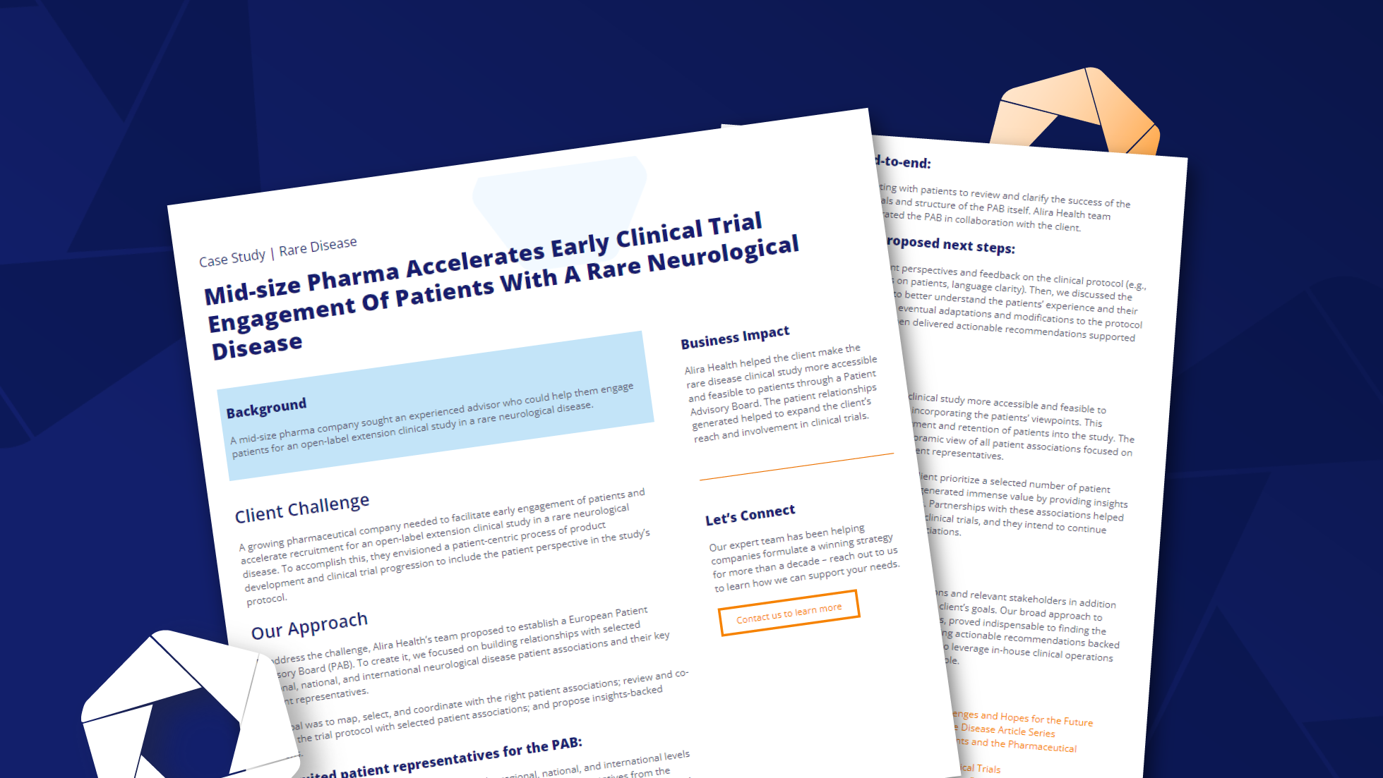 Clinical Trial Accelerates Engagement of Rare Disease Patients | Alira ...